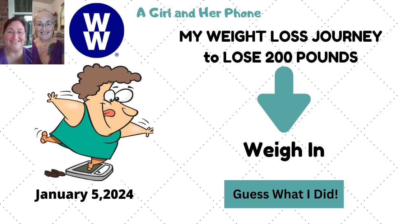 WEIGH IN - WEIGHT WATCHERS - Guess What I Did! - YouTube