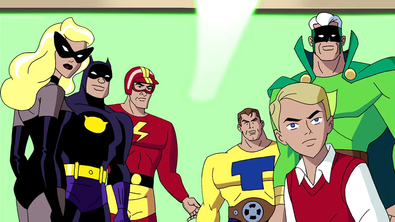 Green Lantern questions the Justice Guild - YouTube