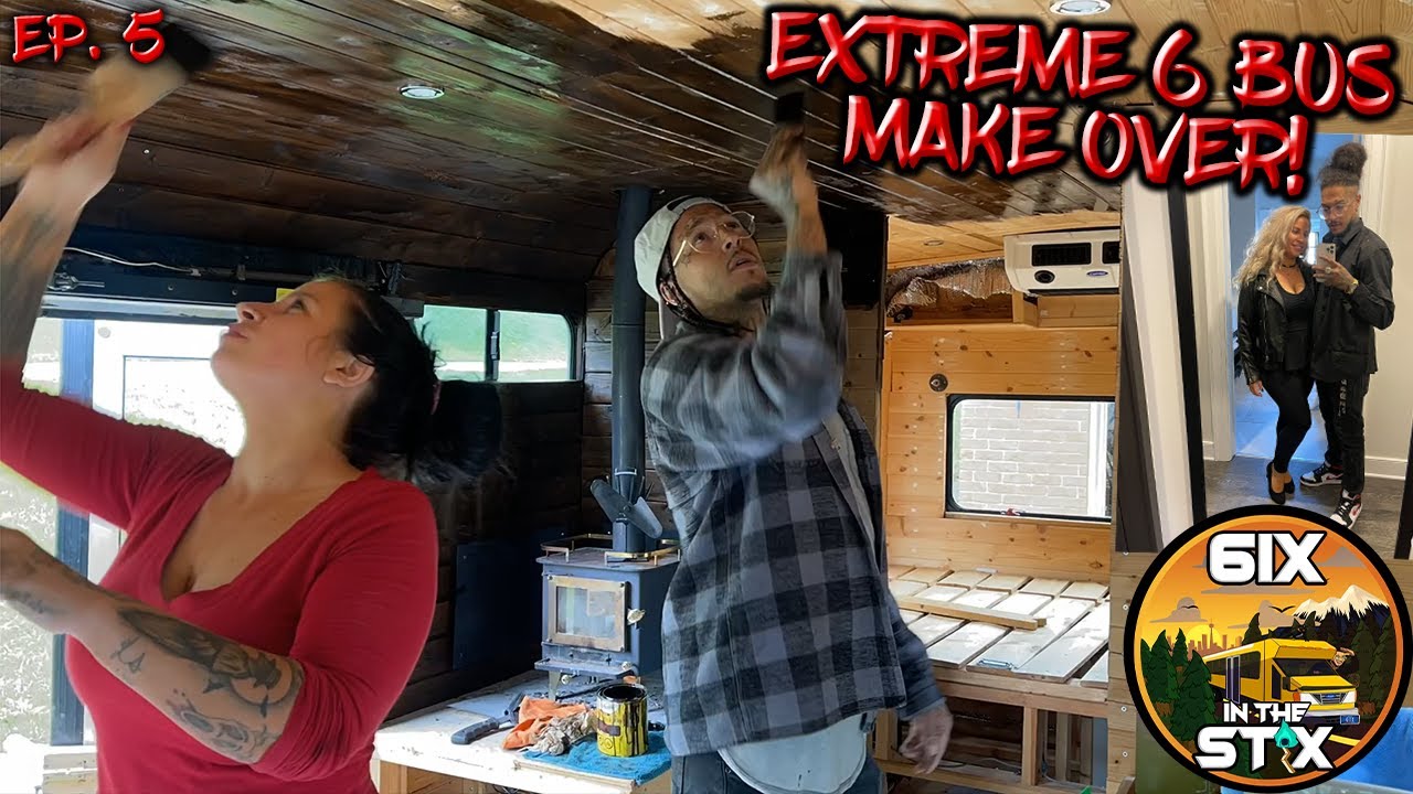 EXTREME 6 Bus Makeover! | Bus Life Beginnings - YouTube
