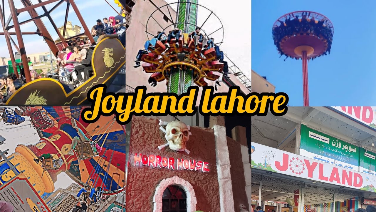 joyland lahore ||Pakistan largest joyland|| mahwish Fareed - YouTube
