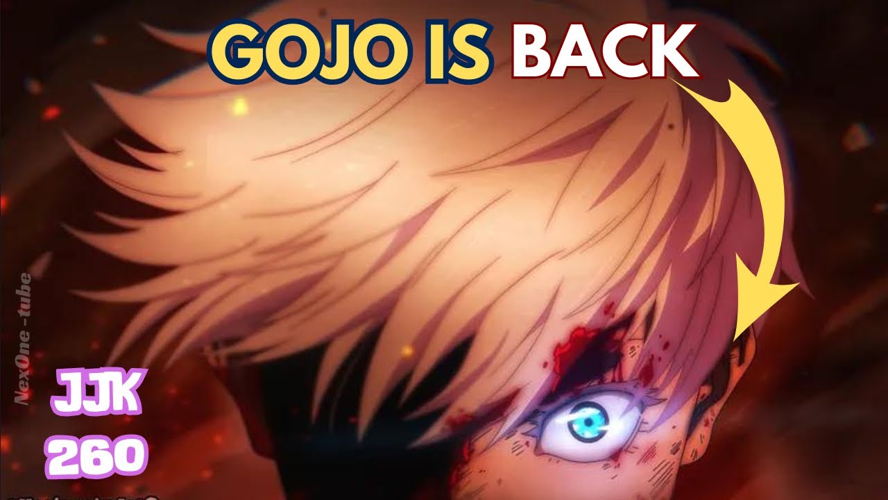 Finally Gojo Back ? 😱 Jjk 260 spoilers ! #sukuna - YouTube