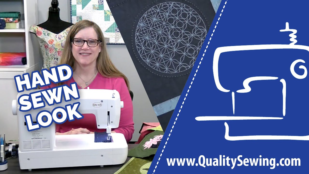 How Do I Create a Hand-Sewn Look With a Machine? - YouTube