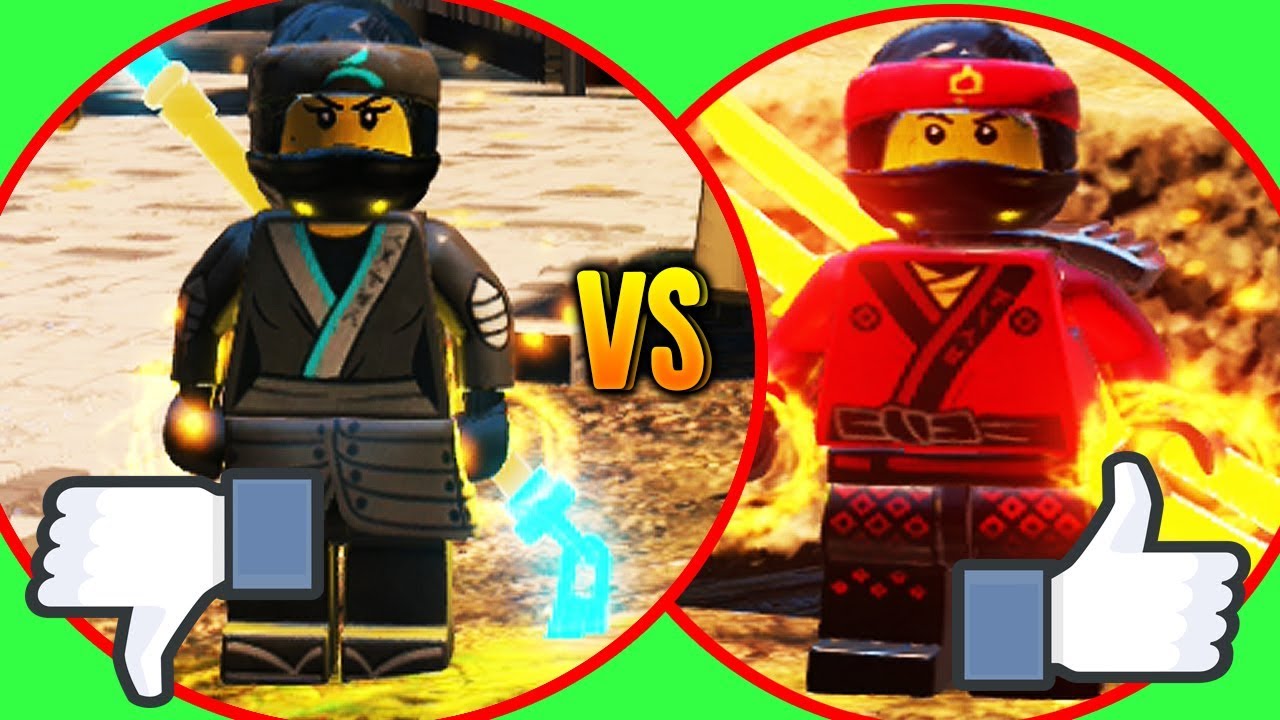 Kai vs Nya LEGO Ninajgo Video Game - LEGO Battle Kids - YouTube