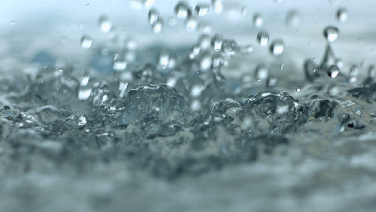 slow motion splashing water - YouTube