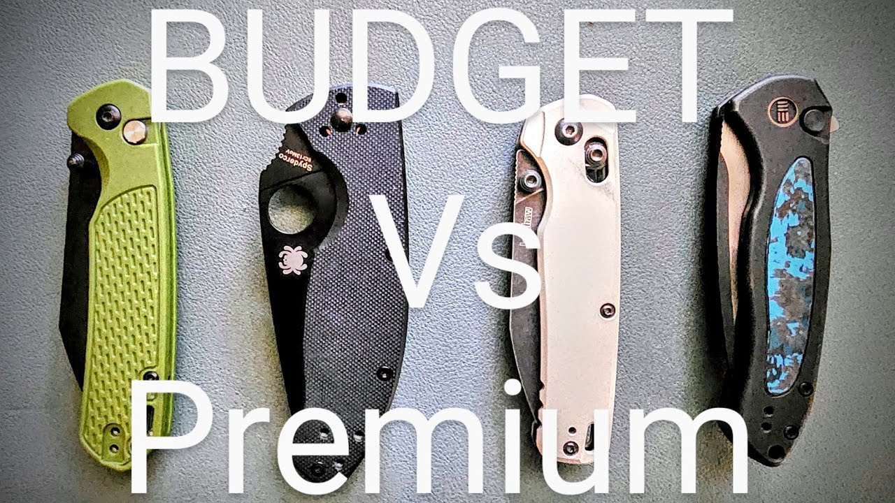 BUDGET VS PREMIUM KNIVES: Which is better for EDC? - YouTube