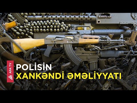 Xankəndidə silah-sursat aşkarlanıb – APA TV