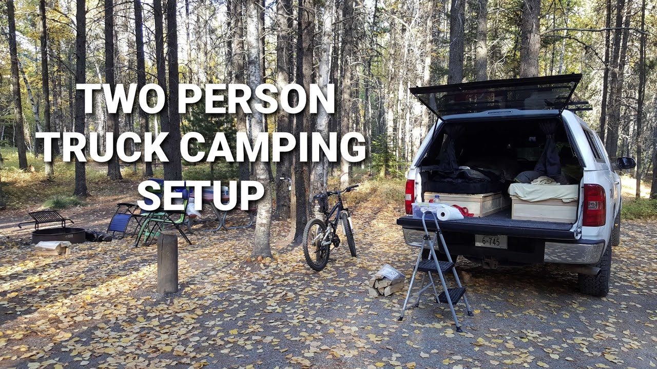 My Two Person Truck Camping Setup - YouTube