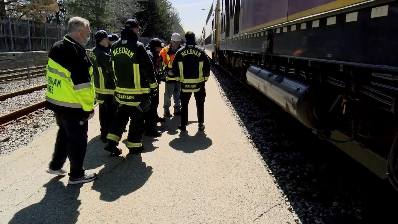 Commuter Rail Emergency Response Training - YouTube