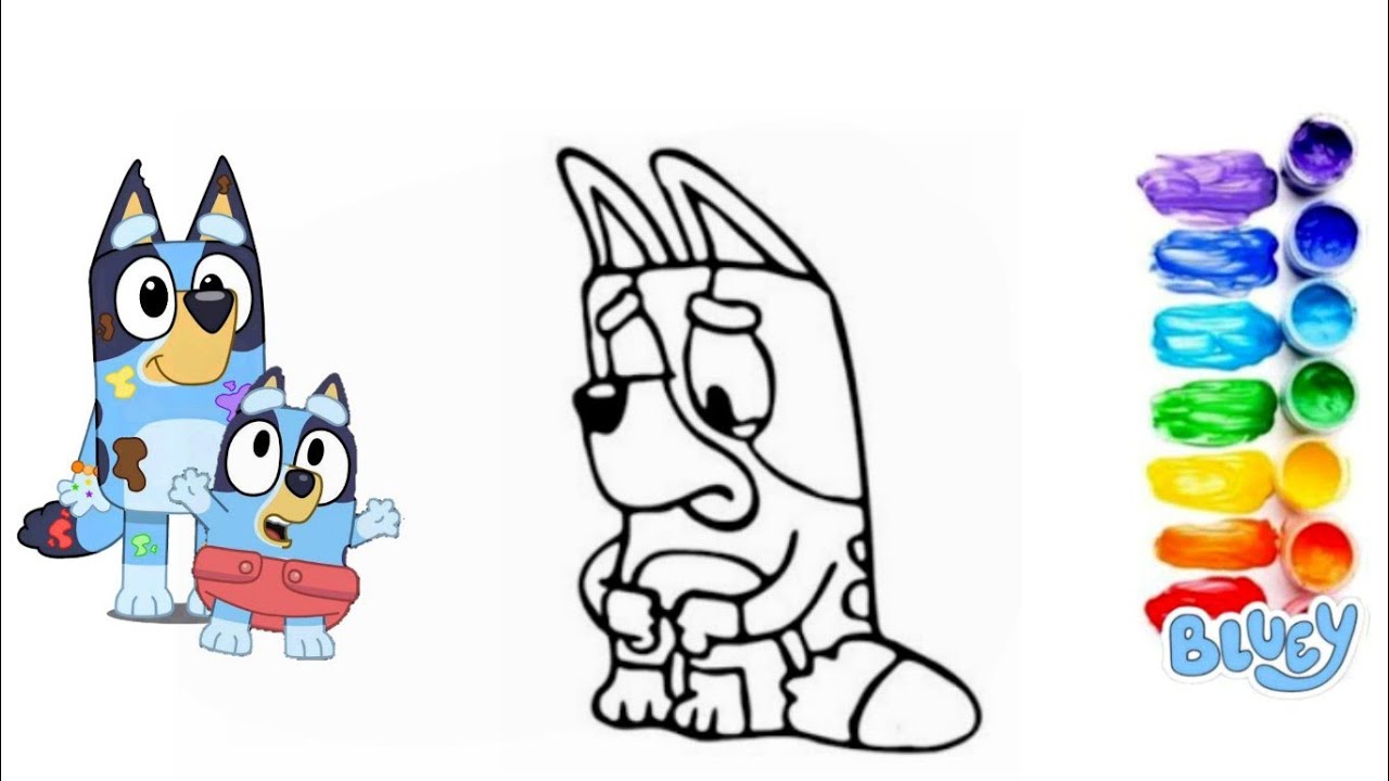 Bluey Feeling Sad 💙🐾🌧️ - YouTube