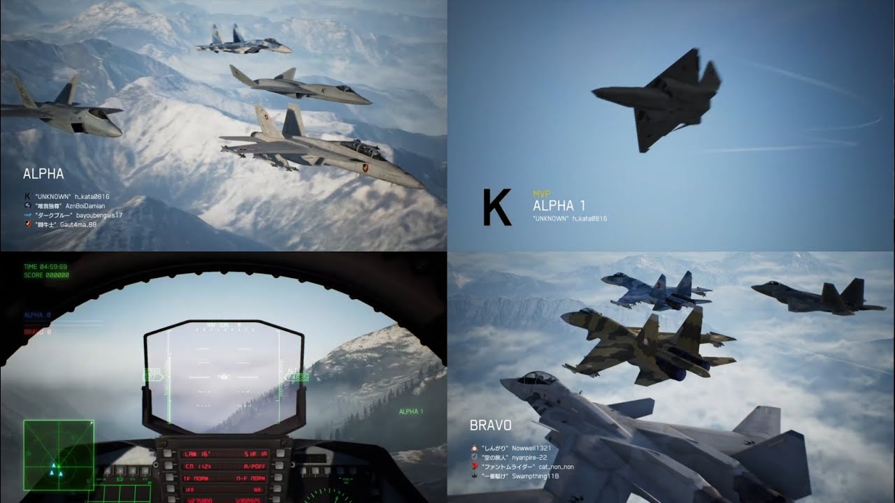 Ace Combat 7 Multiplayer797 with YF-23 - YouTube