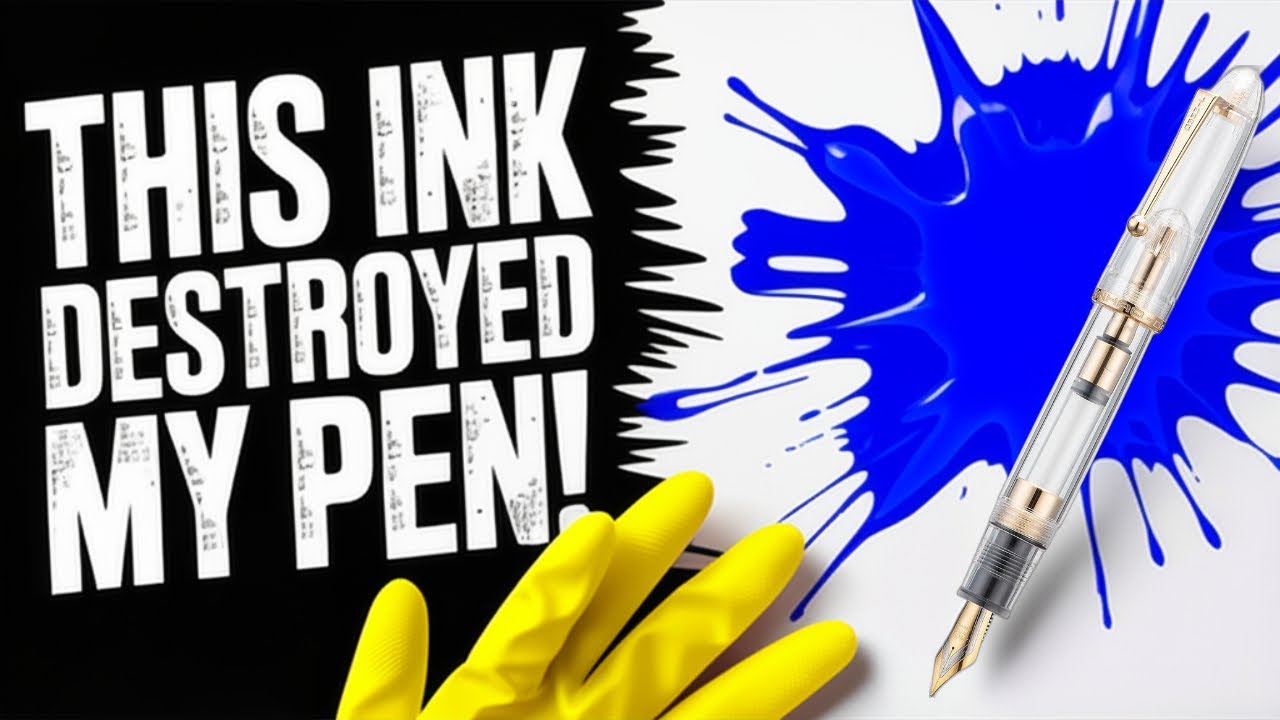 I Tried Cleaning My Messiest Pen Ever and This Happened! - YouTube