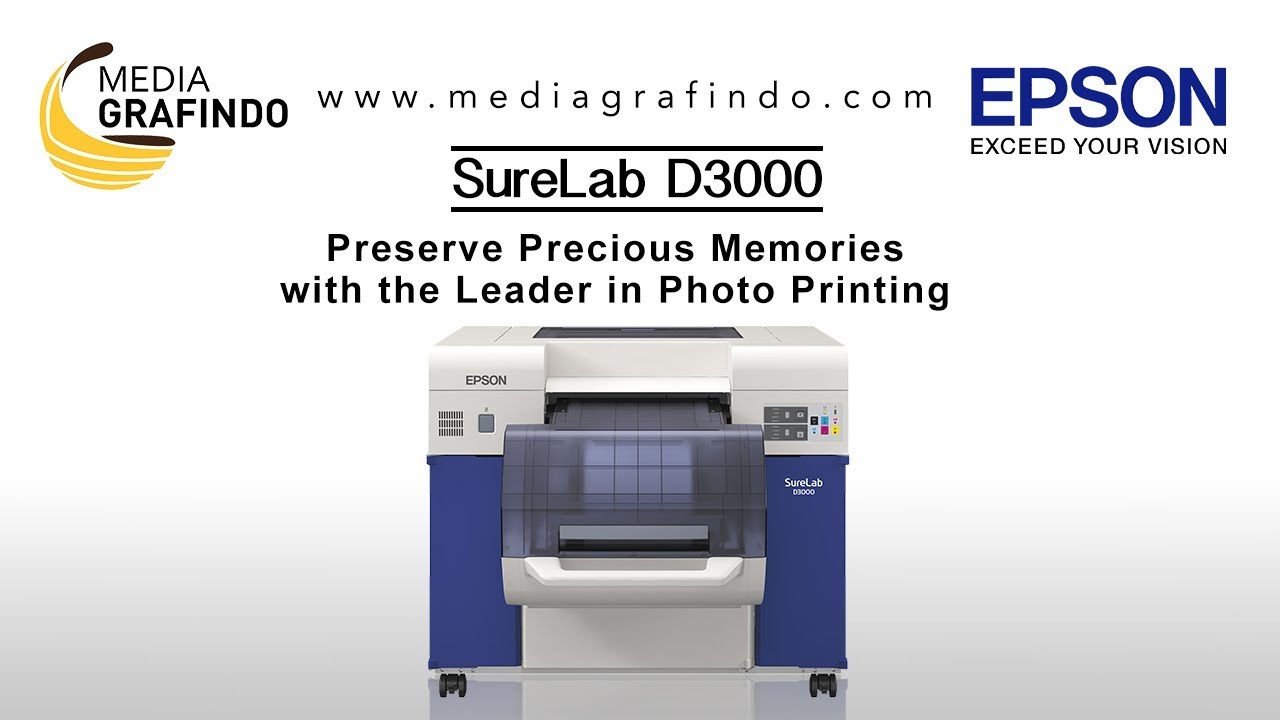 Epson SureLab SL-D3000 - YouTube