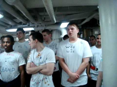 USS carrier WOG day 2010 (Culinary Specialists) - YouTube