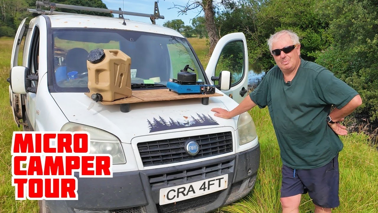 One Of A Kind DIY Micro Camper Van Tour || Vanlife UK - YouTube