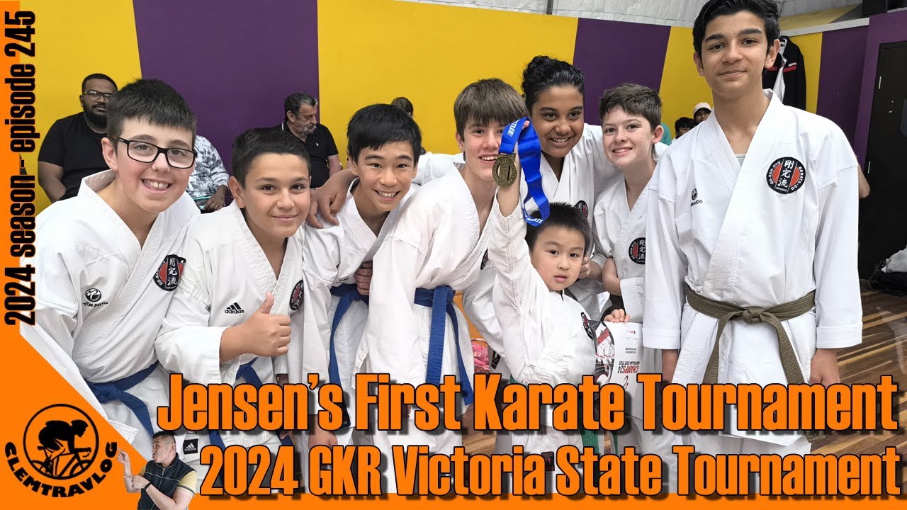 【clemtravlog 245】Jensen's 1st Karate Tournament - 2024 GKR Victoria ...