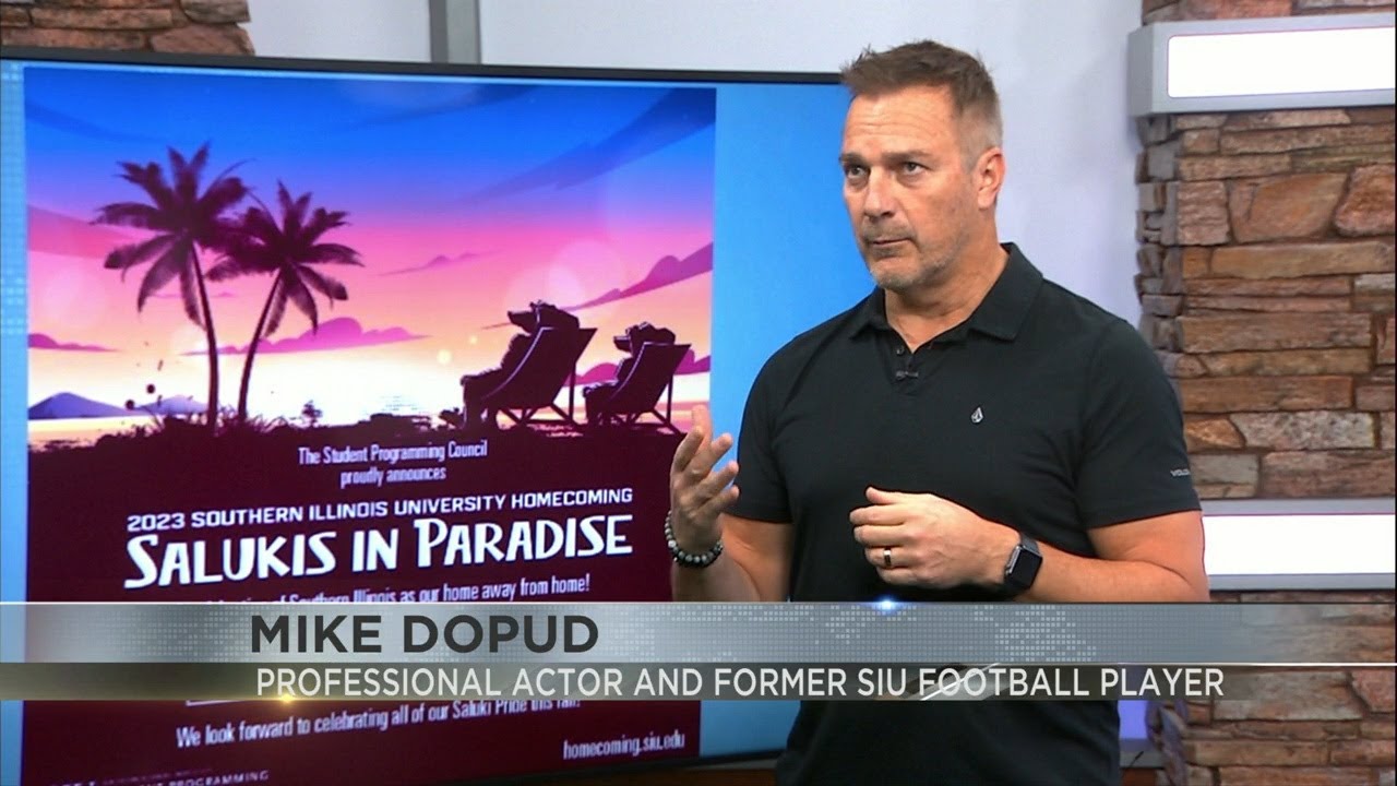 Actor Mike Dopud returns to SIU - YouTube
