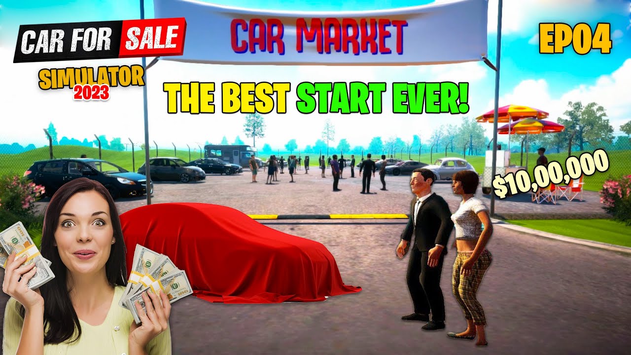 Buy 2 Luxury Cars in CAR MARKET Car for Sale Simulator 2023 Gameplay ...