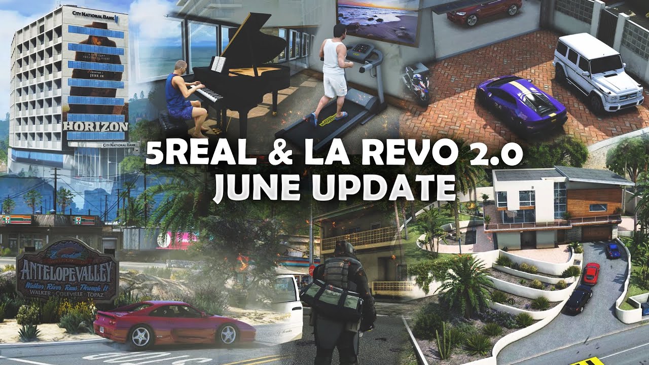 GTA 5Real & LA Revo 2.0 | Showcase (June Update 2024) - YouTube