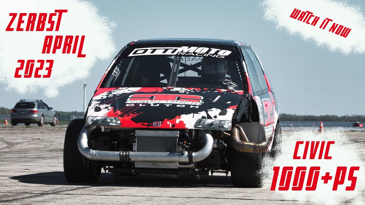 Ottimoto Honda Civic 1000HP @ Zerbst - YouTube