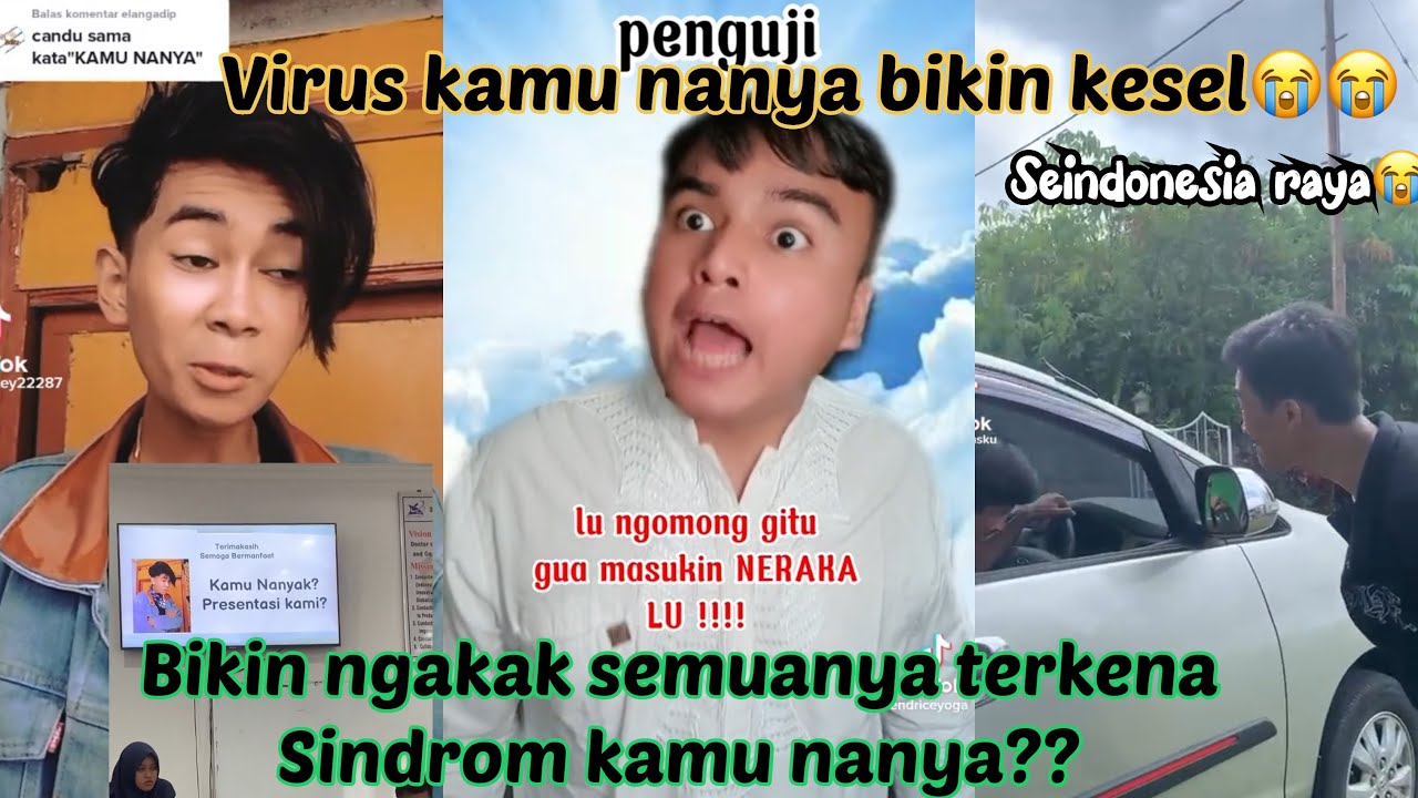 Viral Sindrom Kamu Nanyak?? Kamu Bertanya tanya | Alif tiktok dilan kw ...