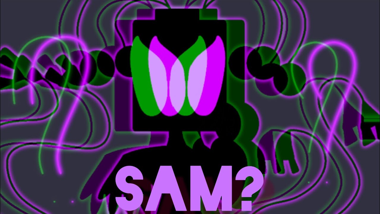 What would Sam Look like in.... Nightmare Mode in FNF?💜🖤📺@MariahArts ...