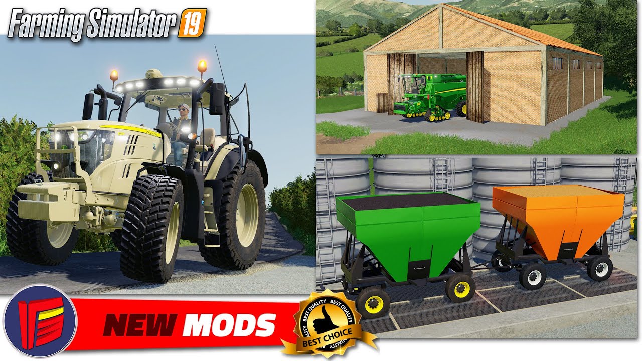 FS19 | New Mods (2020-08-10/2) - review - YouTube