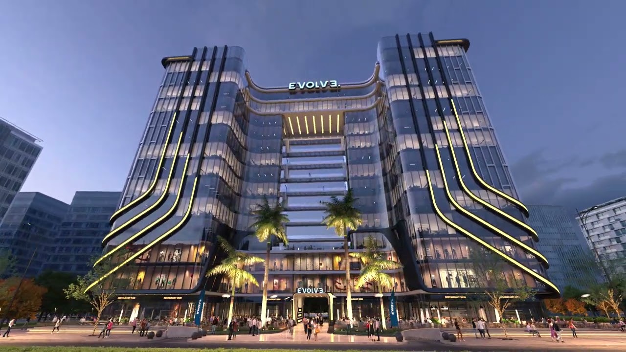 CGI renders of Evolve Tower #Evolve_Tower - YouTube