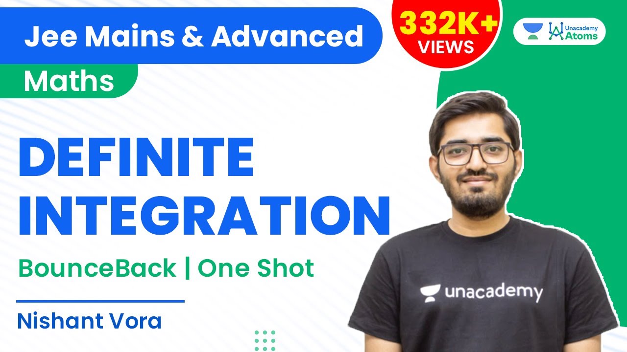 Definite Integration: One Shot | #BounceBack Series | Unacademy Atoms ...