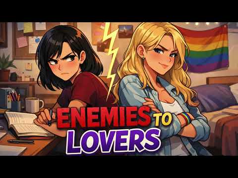 Roommate Enemies to Lovers | Lesbian Romance Stories | Wlw Sapphic Romance complete audiobook