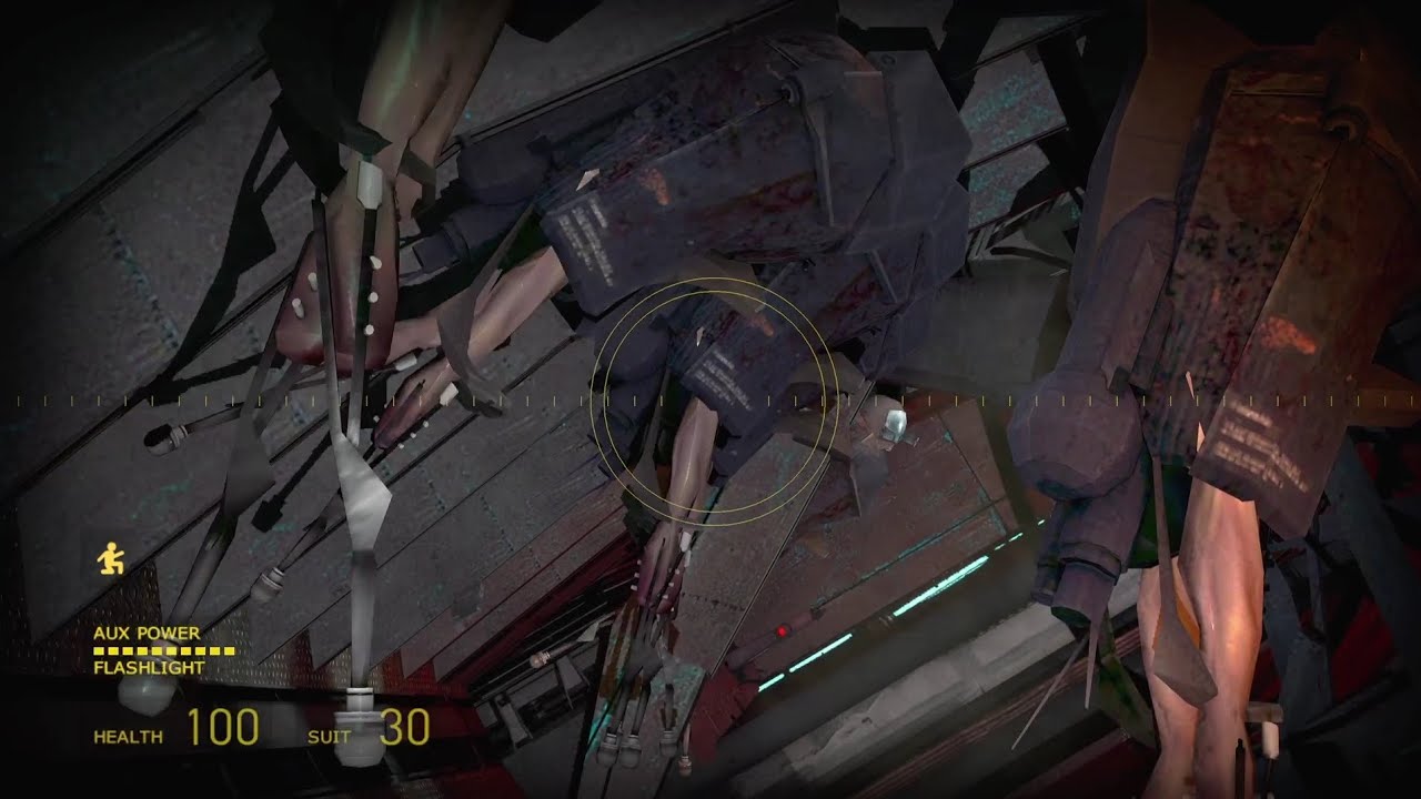 Half Life 2 - Stalker Train Crash - YouTube