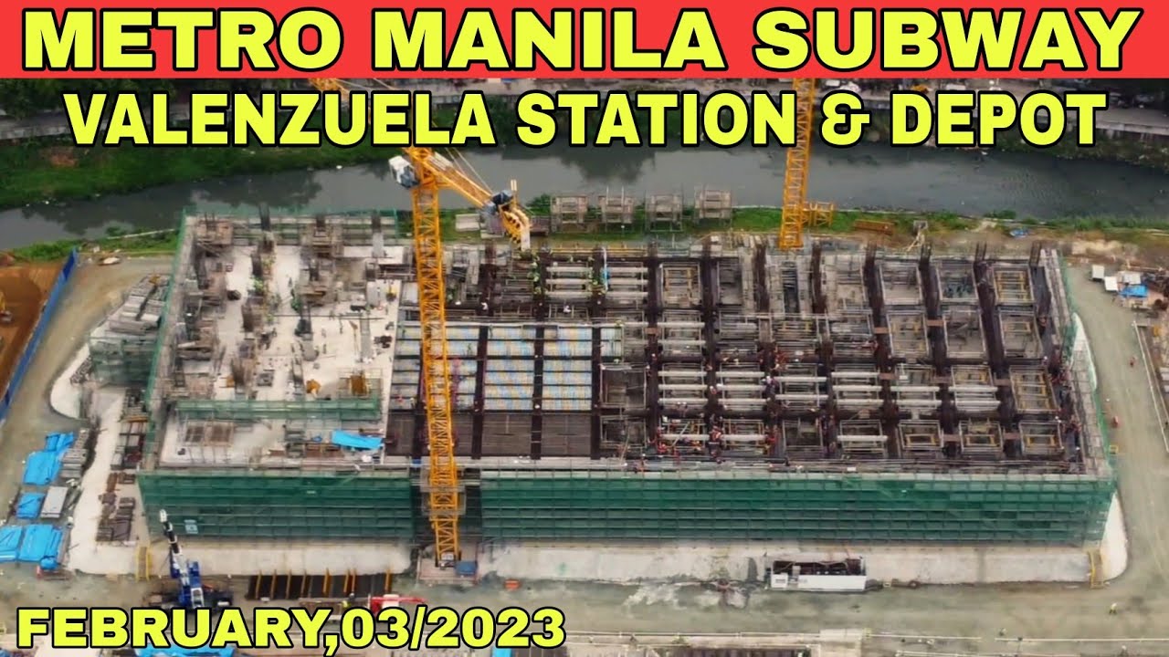 Manila Subway | METRO MANILA SUBWAY VALENZUELA STATION & DEPOT FEBRUARY ...