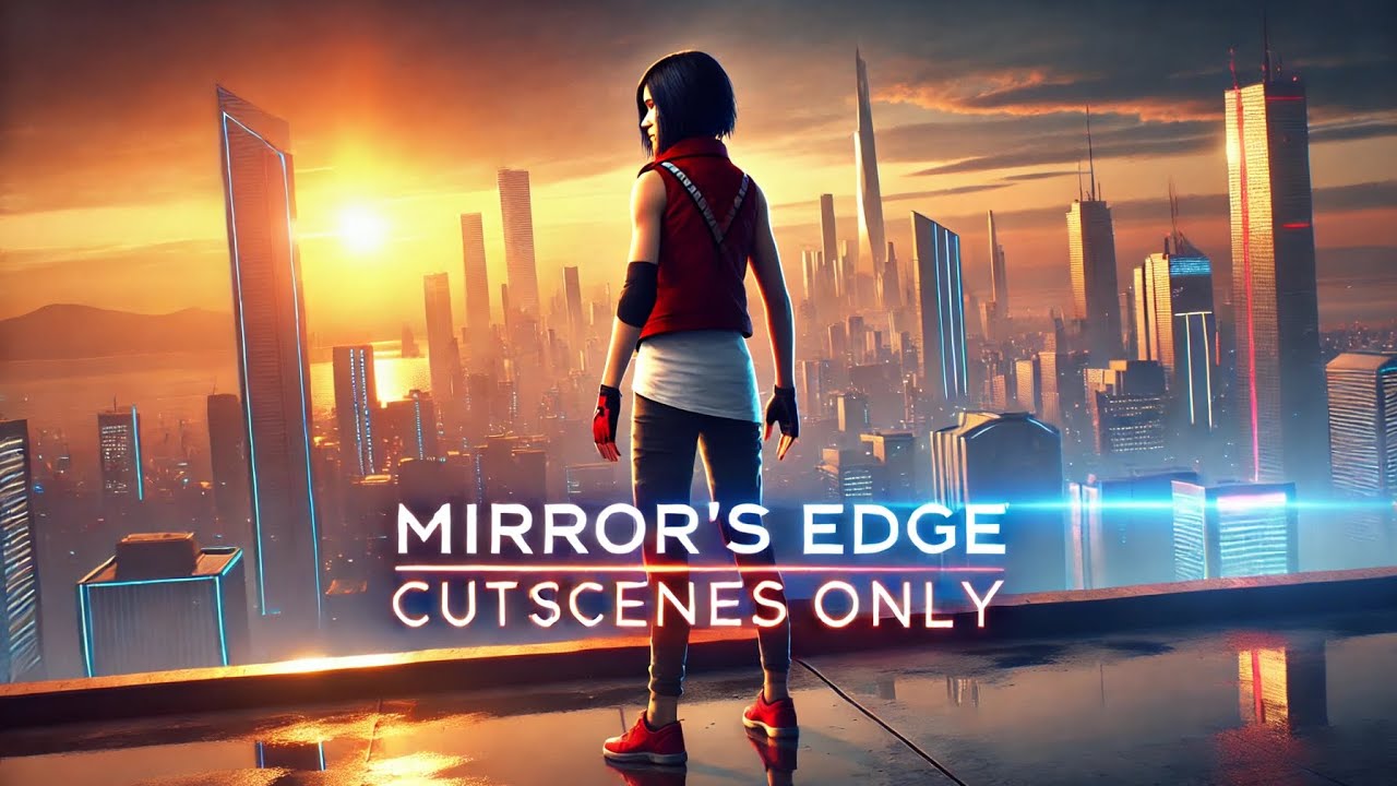 Mirror's Edge: All the cutscenes from the Thrilling 2008 game - YouTube
