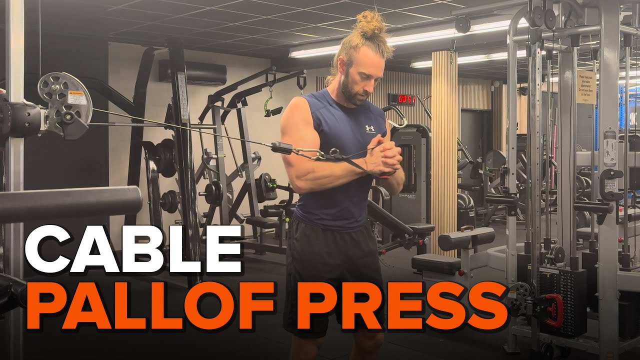 Cable Pallof Press | Proper Form Tutorial for Core Stability - YouTube