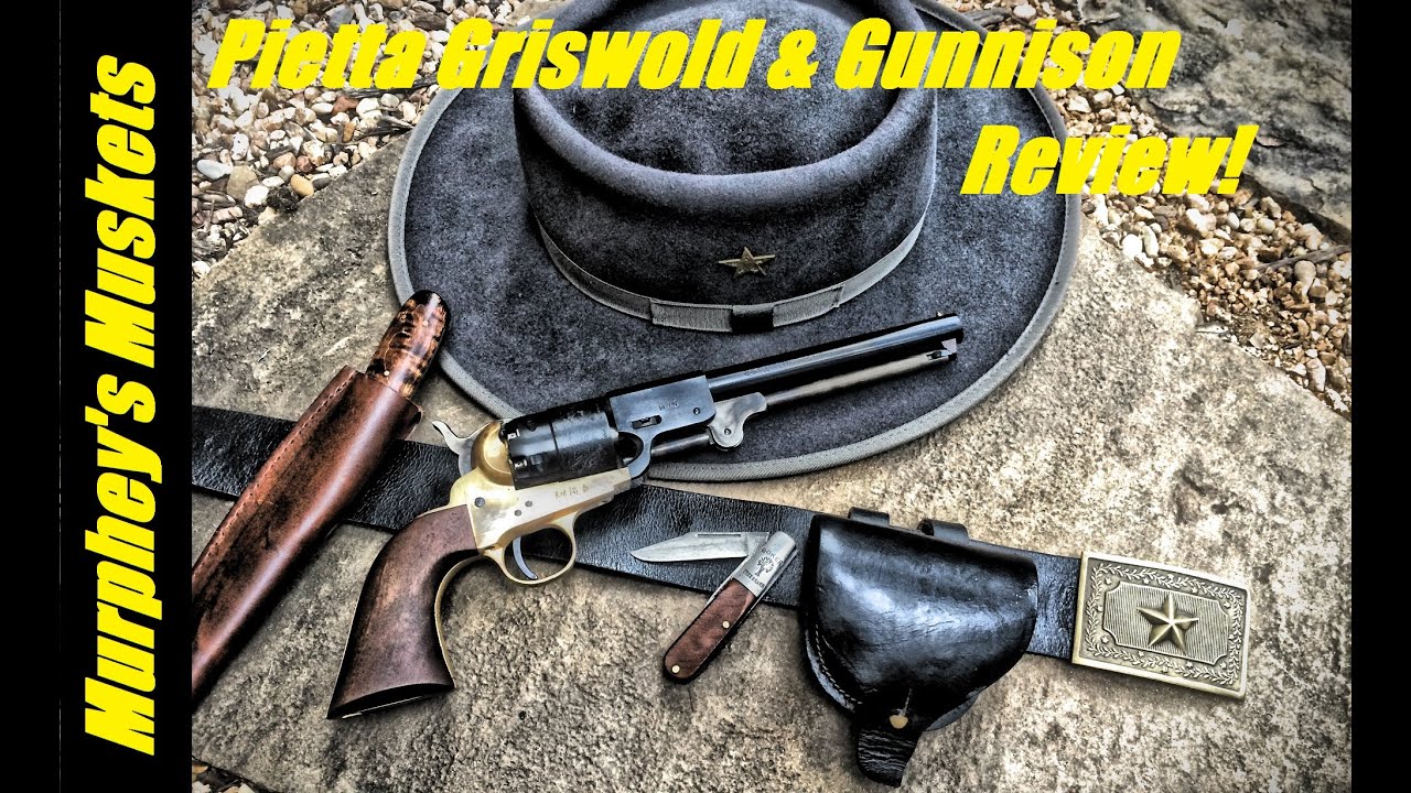 Pietta Griswold & Gunnison Revolver Review - YouTube