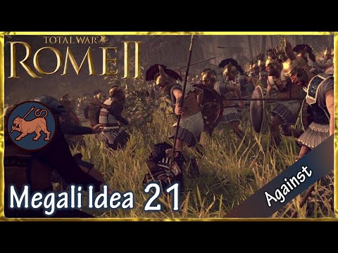 Let's play AGAINST Total War Rome 2 - Kimmerer - Megali Halligalli Idea (D | HD | Sehr Schwer) #21