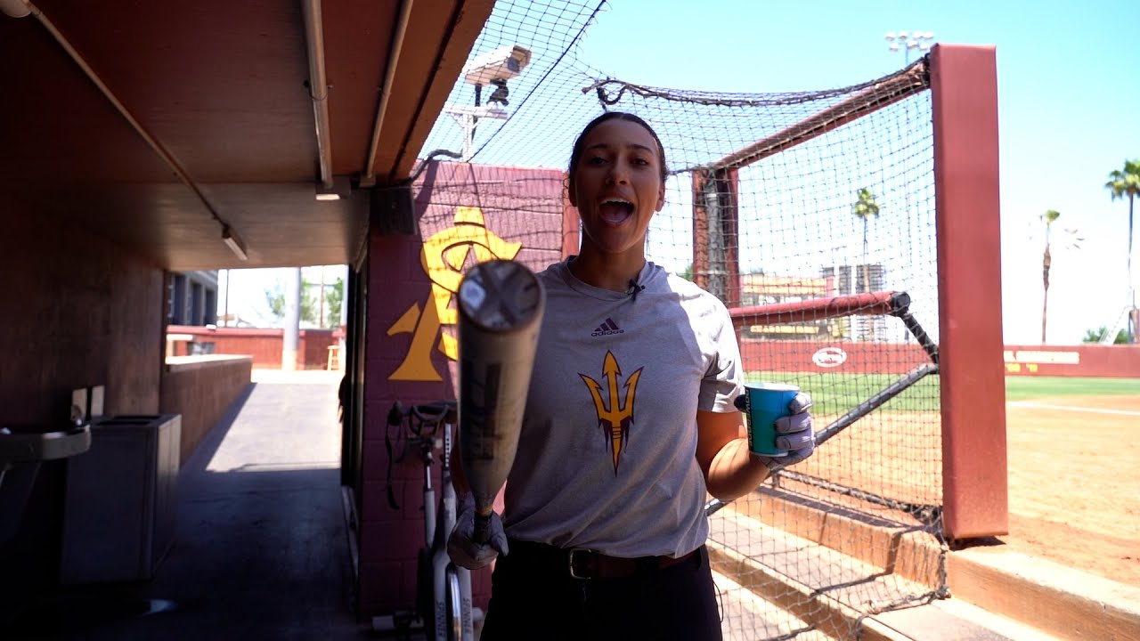 Mic'd Up with Sun Devil Softball's Jordyn VanHook - YouTube