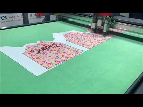 Swimsuit cutting machine