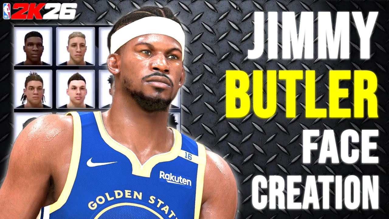 The BEST Jimmy Butler Face Creation In NBA 2K26! - YouTube