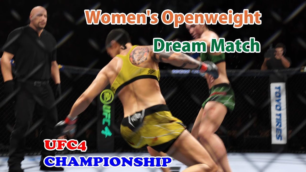 【UFC / Open weight】AMANDA NUNES vs ALEXA GRASSO【EA SPORTS UFC4】 - YouTube