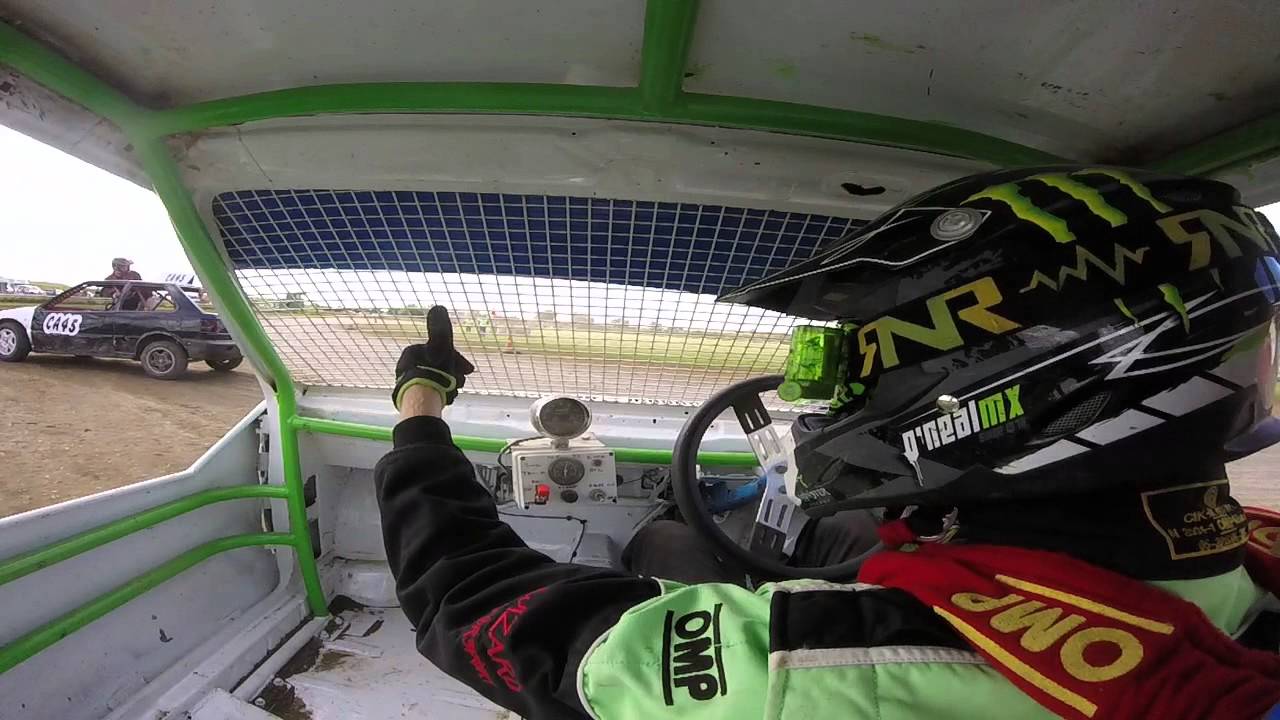 final part 2 my crash of day 2 of 2 autograss st neots - YouTube