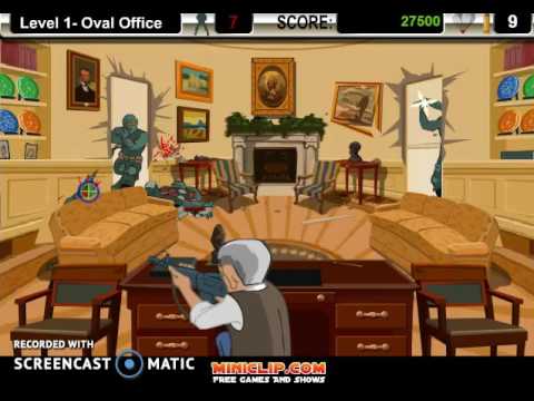 Bush Shoot Out Game Level 1 - 2 - YouTube