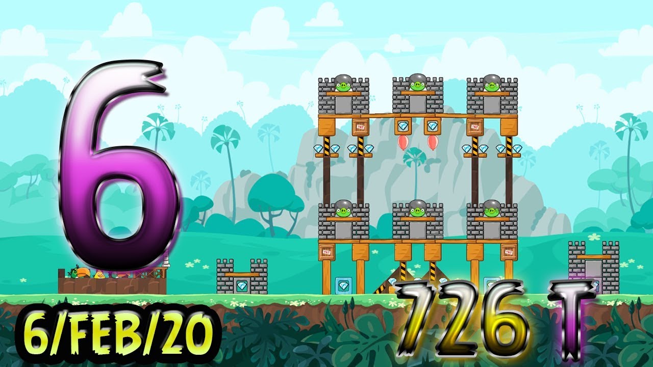 Angry Birds Friends Level 6 Tournament 726 Highscore POWER-UP ...