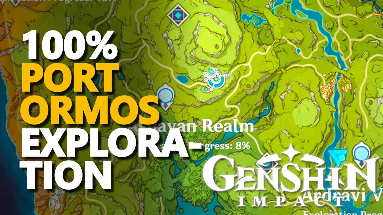 Port Ormos 100% Exploration Genshin Impact - YouTube