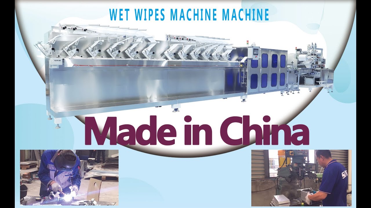 Wet Wipe Machine Made-in-China - YouTube