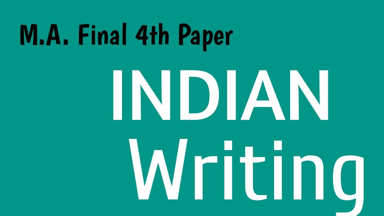 English Literature M.a Final 4th paper - YouTube
