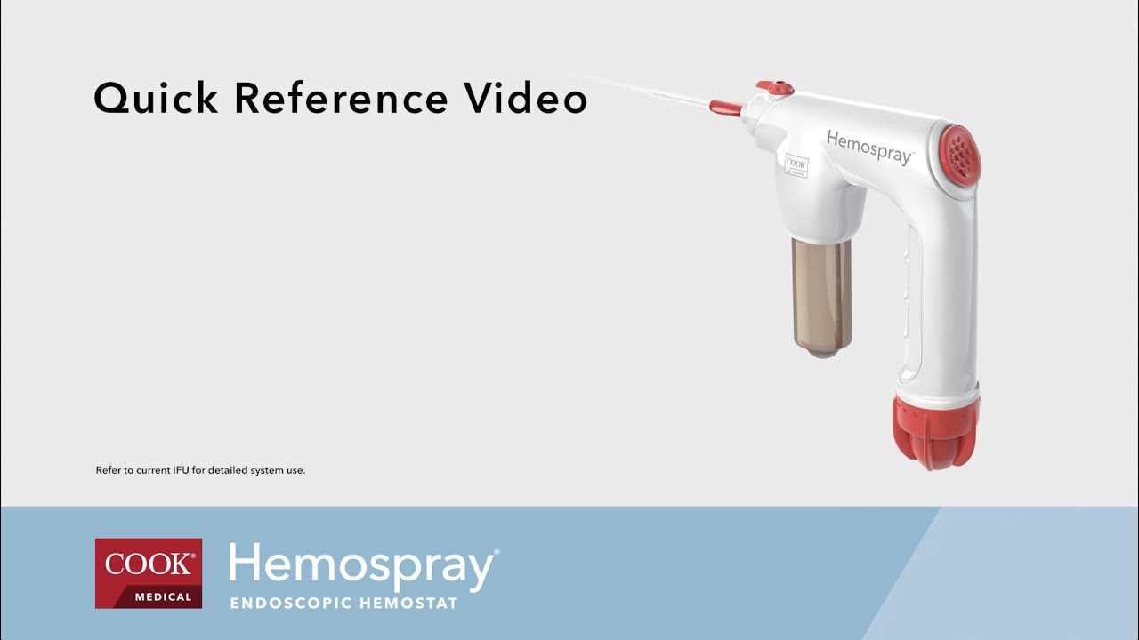Hemospray In-service Video - YouTube