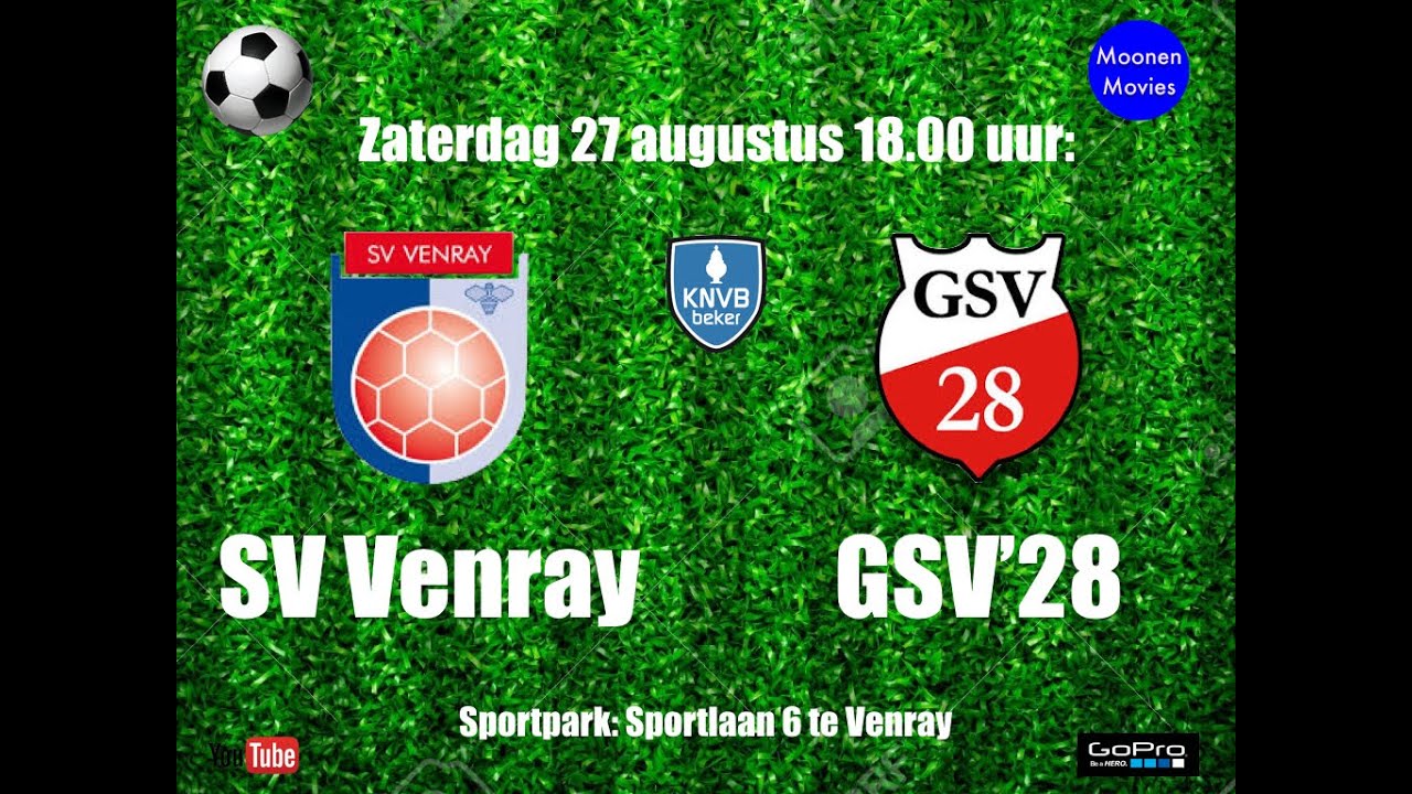 SV Venray-GSV'28 27-08-2016 - YouTube