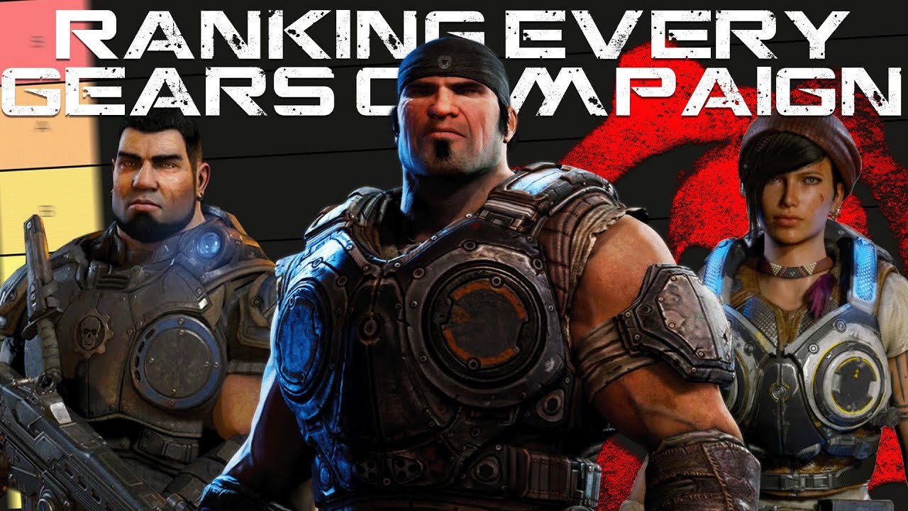 I Ranked EVERY Gears Campaign From Worst to Best (Gears Tier List ...