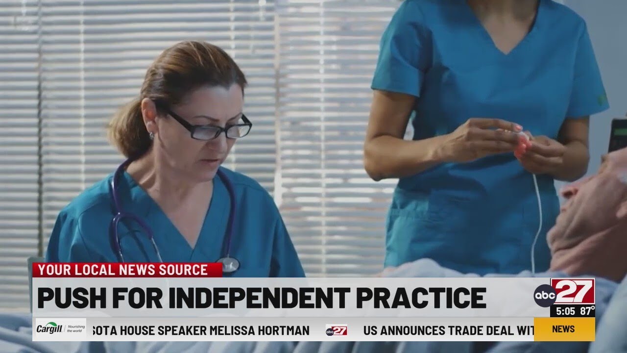 Pennsylvania nurse practitioners push for independent practice - YouTube