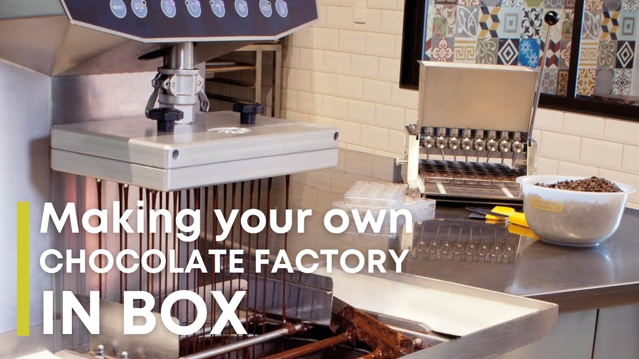 Chocolate Factory in a Box - Chocolate World - YouTube